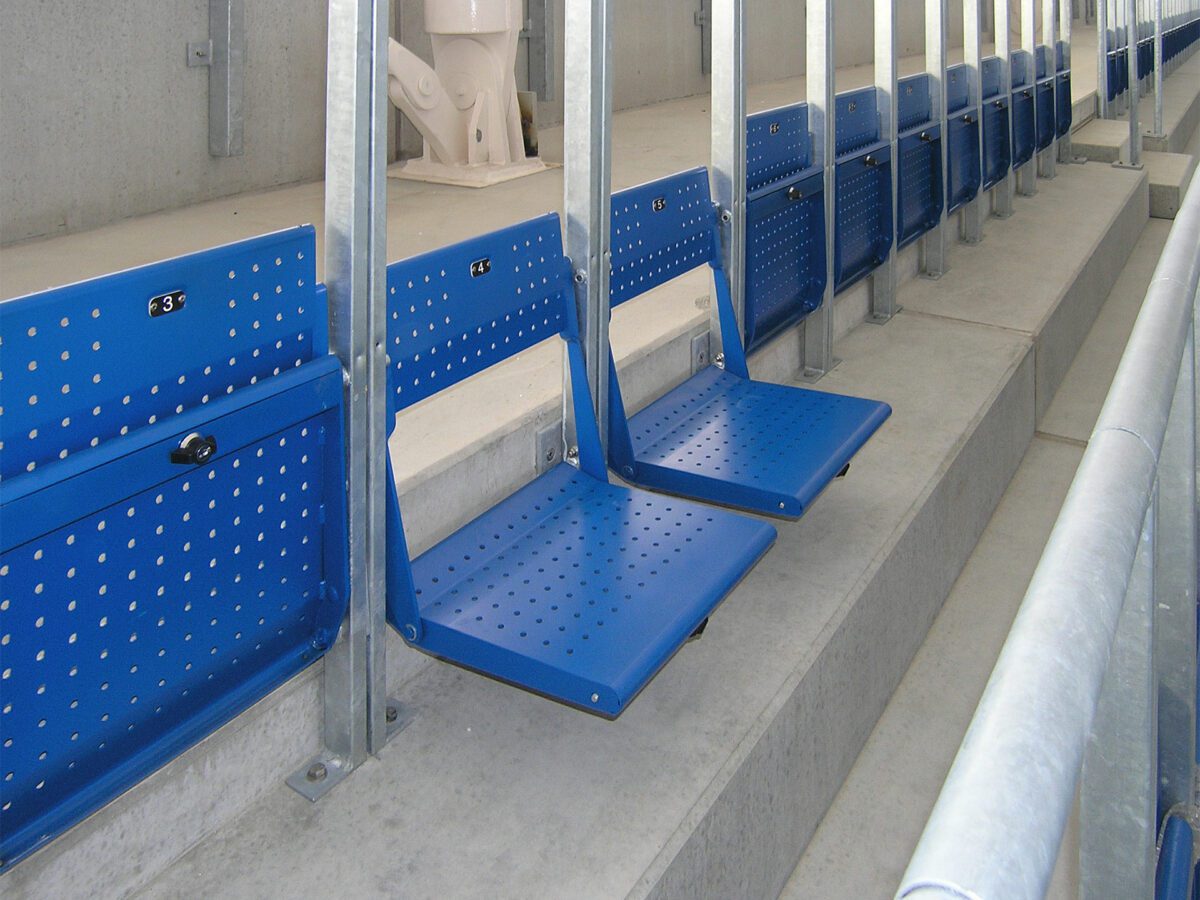 Safe Standing Seats projects | Holland Sport Systems